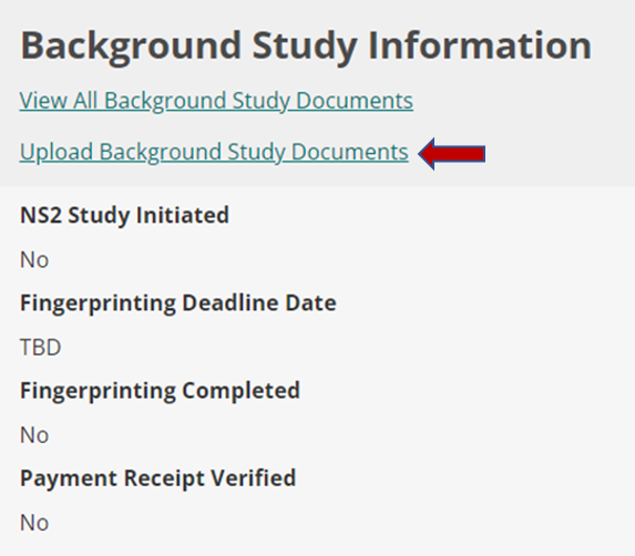 Upload Background Study Documents / Assister Central - MNsure